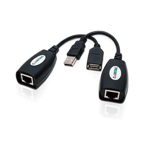 Extensor Usb 1 1 Atraves De Cabo Ethernet Comtac