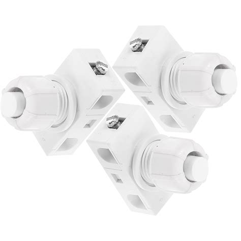 HOMEMAXS Pcs Self Reset Push Button Household Push Button Replacement For Light Walmart Com