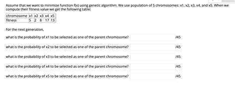 Solved Assume That We Want To Minimize Function Fx Using
