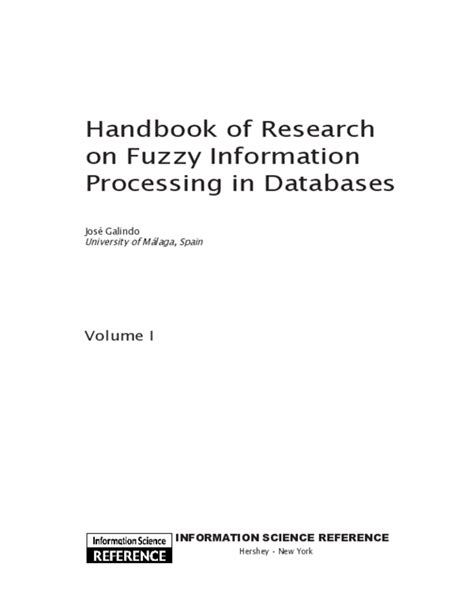 Pdf An Overview Of Fuzzy Approaches To Flexible Database Querying G Tre