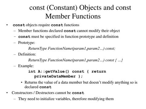 Ppt Classes And Objects Powerpoint Presentation Free Download Id867623