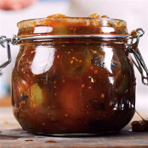 Old Fashioned Green Tomato Chutney Recipe Au