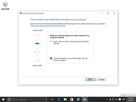 Using And Configuring User Account Control UAC In Windows Dummies