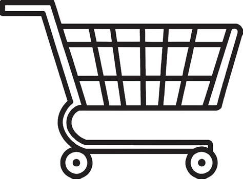Premium Vector Shopping Cart Vector Illustration Premium Vector Shopping Cart Vector Illustration