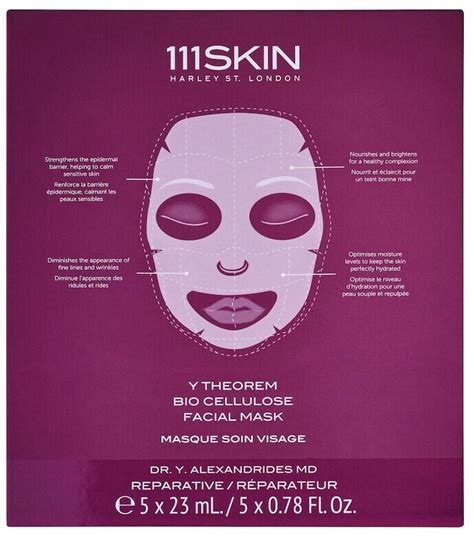111skin Y Theorem Bio Cellulose Facial Mask 5x23ml Ab 8800