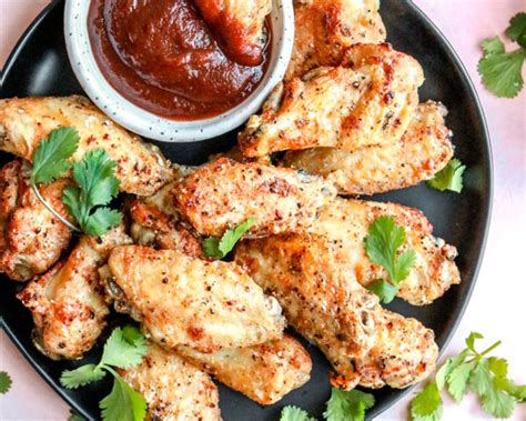 Crispy Air Fryer Chicken Wings The Toasted Pine Nut