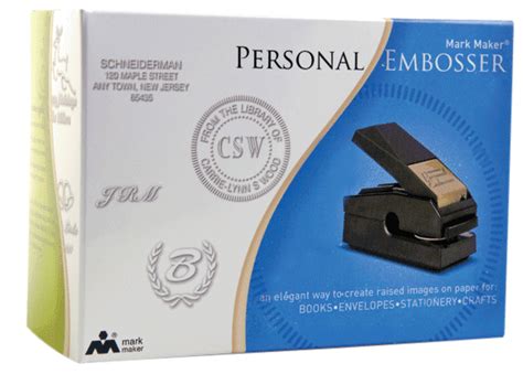 Personalized Mark Maker Corporate Legal Embosser Notary Bonding