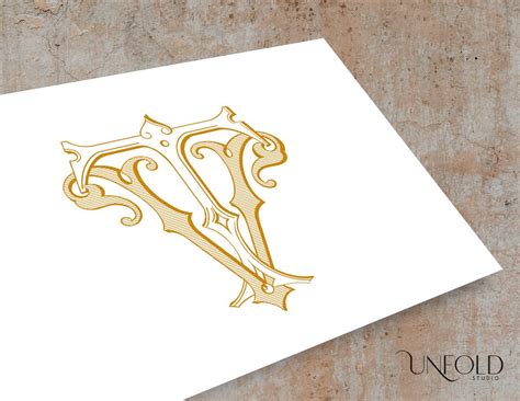 Couples Monogram Design Or First And Last Name Monogram Designs In Classic Style Digital Files
