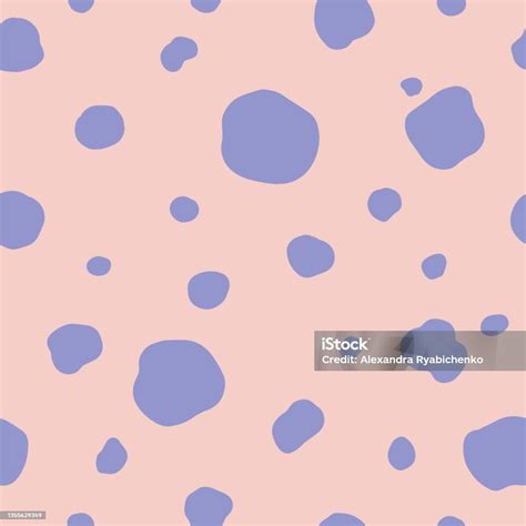 달마시안 피부 원활한 패턴 낙서 스타일의 손으로 그린 벡터 그림 라벤더와 핑크 톤의 현대적인 트렌드 디자인 배경 0명에 대한 스톡 벡터 아트 및 기타 이미지 Istock