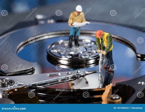 Concept Illustration Of Artificial Intelligence Or Data Mining Using