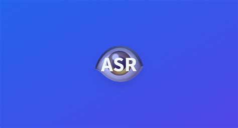 ASR A Hugging Face Space By Kr