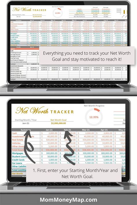 Net Worth Tracker Excel Spreadsheet