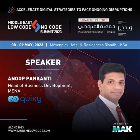 Middle East Low Code No Code Summit On Linkedin Technology Event Digitaltransformation