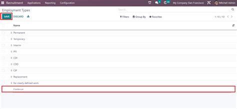 Configurations In Odoo HR App Odoo V Enterprise Edition Book
