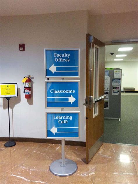Uses For Wayfinding Signage For Colleges Speedpro Mile High