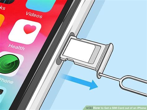 How To Get A SIM Card Out Of An IPhone Steps With Pictures