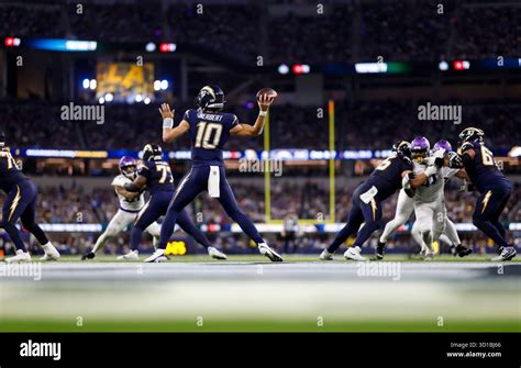 October 23 2025 Los Angeles Chargers Quarterback Justin Herbert 10