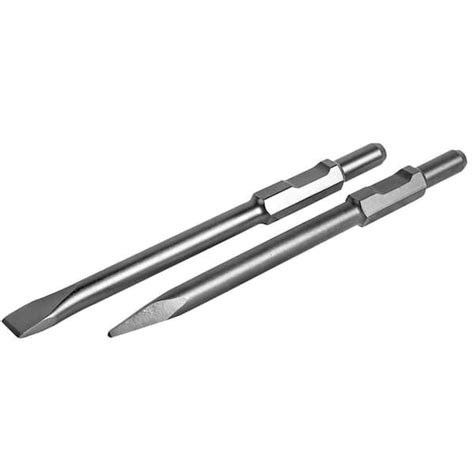 TR Industrial Point And Flat Bit Point Chisel For TR 100 And TR 300 Series Demolition Hammers