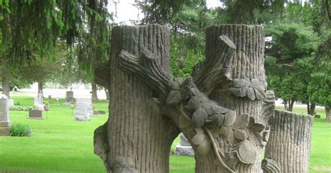 Detritus Of Empire Tree Shaped Tombstones Some Local Oddities