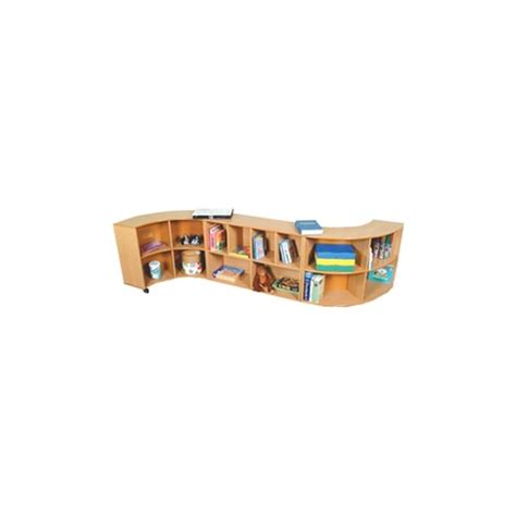 Rectangular Storage Unit Beech
