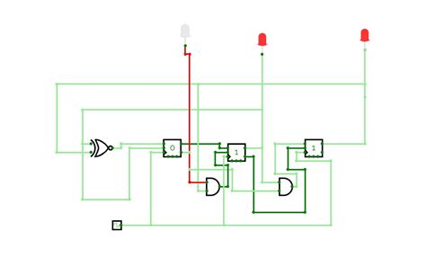 Circuitverse 3 Bit Synchronousgray Code Up Counter