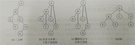 树与二叉树的转换一棵树中结点a的第一个孩子是结点b转换成二叉树后a、b之间是 关系 Csdn博客