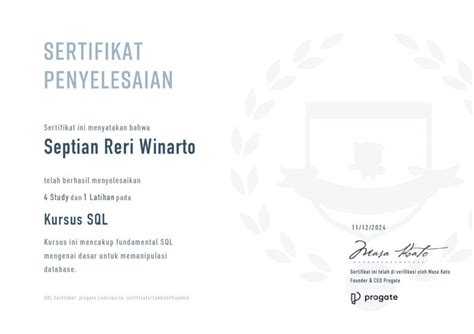 Sql Dataskills Continuouslearning Professionalgrowth Progate