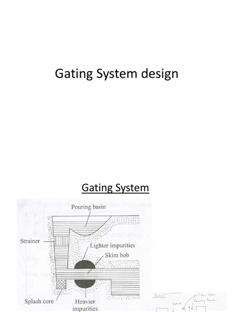 Design And Analysis Of Gating Systems For Metal Casting Pdf Casting Metalworking Fluid