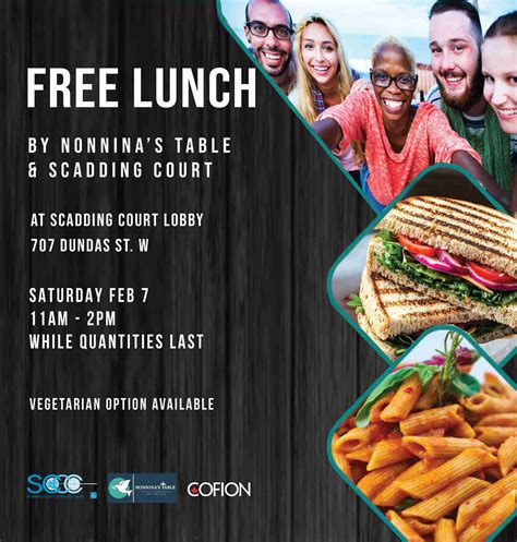 Free Lunch By Nonninas Table Feb 7 Sccc