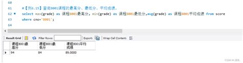 mysql的数据查询 mysql查询平均成绩 取整 csdn博客