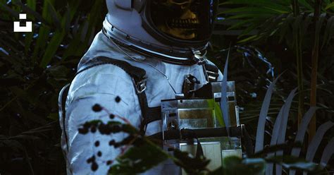 랜턴을 들고 우주복을 입은 남자 사진 Unsplash의 무료 번역하다 이미지