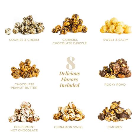 Gourmet Popcorn 3 Flavor Tin • Bestselling Corporate T • Popinsanity