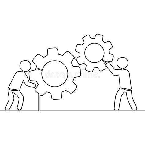 Coding Continuous Line Drawing Stock Illustrations 25 Coding