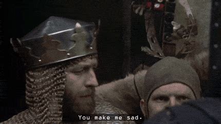 Sad Monty Python GIF Find Share On GIPHY