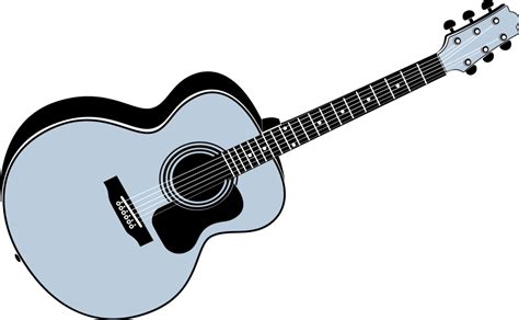 Acoustic Guitar Vector Freevectors