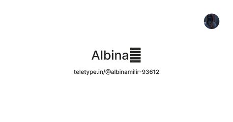 Albina Teletype