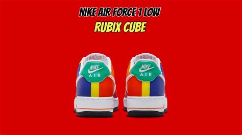 Nike Air Force 1 Low Rubix Cube Youtube