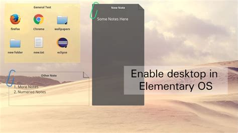 How To Enable Desktop In Elementary Os The Linux User