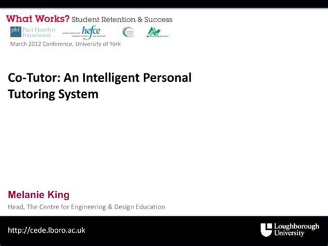 Co Tutor An Intelligent Personal Tutoring System Pptx