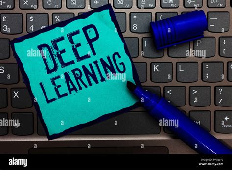 Word Writing Text Deep Learning Business Concept For Hierarchical Abstractions Artificial