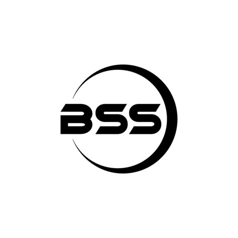 Bss Letter Logo Design In Illustration Vector Logo Calligraphy