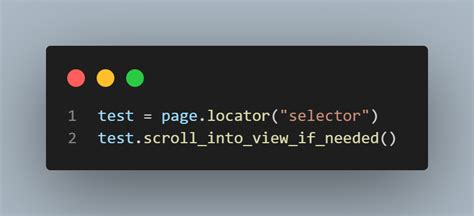 Working With Vertical And Horizontal Scrolling In Playwright