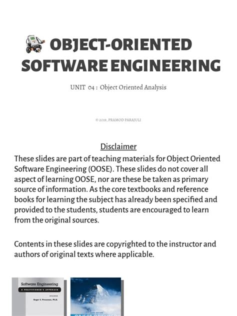 object oriented analysis pdf object computer science use case