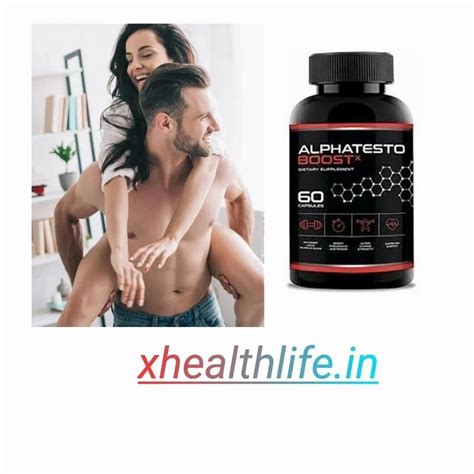 Alpha Testo Boost X Dietary Supplement Capsule At ₹ 1599 Bottle In New
