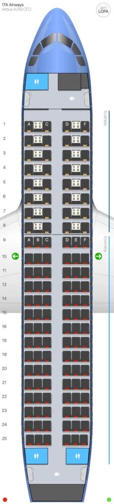Ita Airways Fleet Airbus A319 100 Details And Pictures