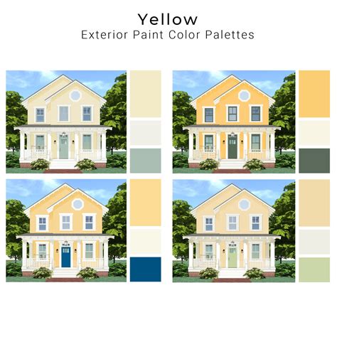 Yellow Exterior House Color Ideas 14 Exterior House Colors