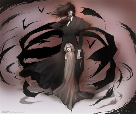 Safebooru 1boy 1girl Aged Down Alucard Hellsing Artist Name Bat