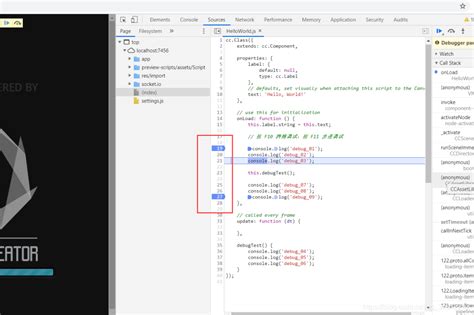 cocos creator 进行断点调试 cocos creator断点 csdn博客