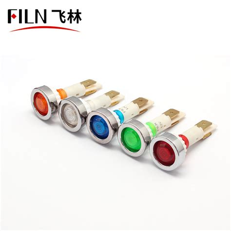 Filn Indicator Light Cover 10mm Light With Led Light