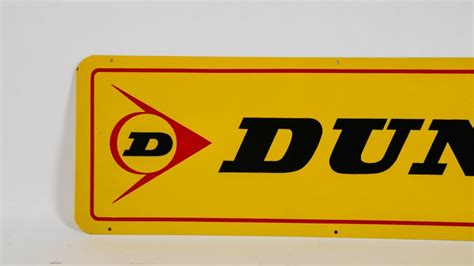 Dunlop Tires Double Sided Tin Sign For Sale At Auction Mecum Auctions